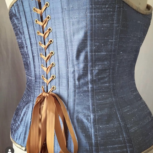 redthreaded | Other | Redthreaded 36 Overbust Victorian Corset Plus ...